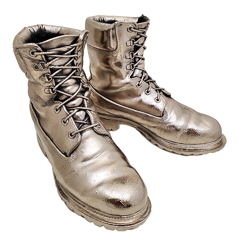 Bronze or Silver Combat Boots | The Bronzery