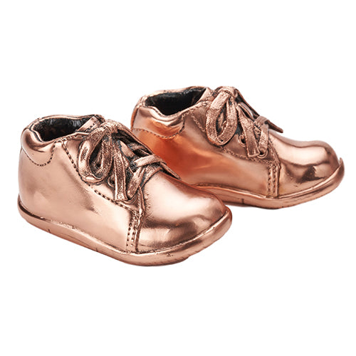 Pair of Bronzed Baby Shoes (Style 000)