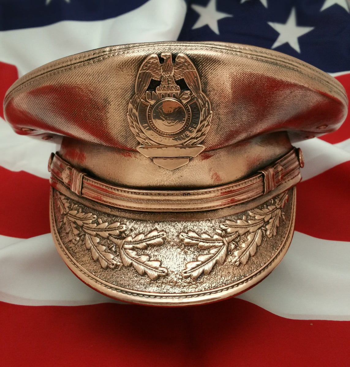 Bronzed Military Cover Keepsake | The Bronzery