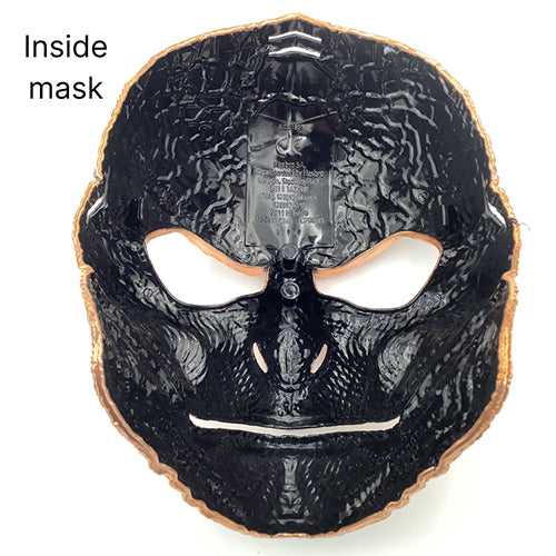 Unique Metallic Bronze-Plated Hasbro "The Thing" Mask - Wall Art and H